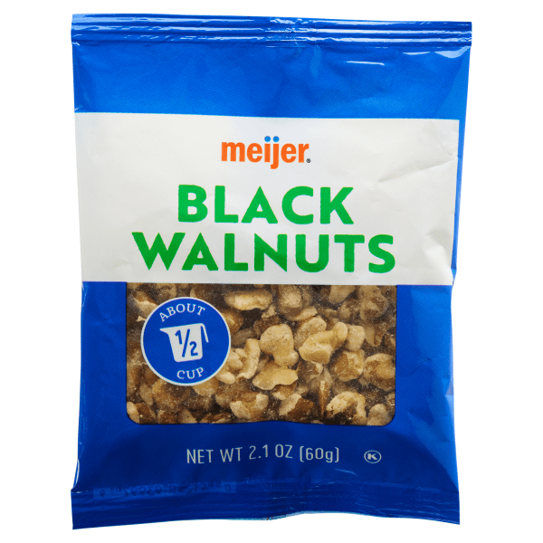 Pack of 2 Meijer Black Walnuts, 2.1 oz - Walmart.com
