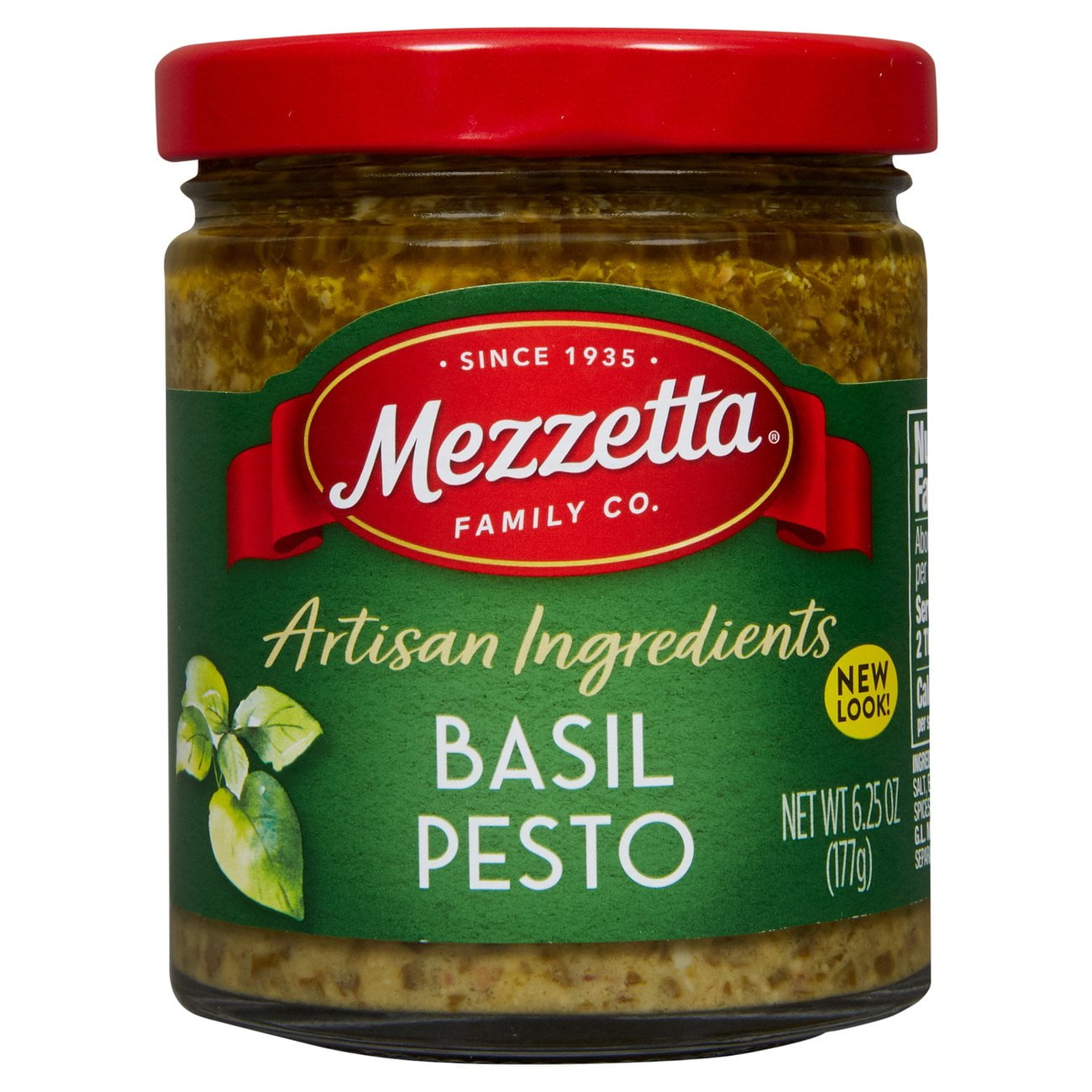 Pack of 2 Mezzetta Artisan Ingredients Basil Pesto, 6.25 oz (Package ...