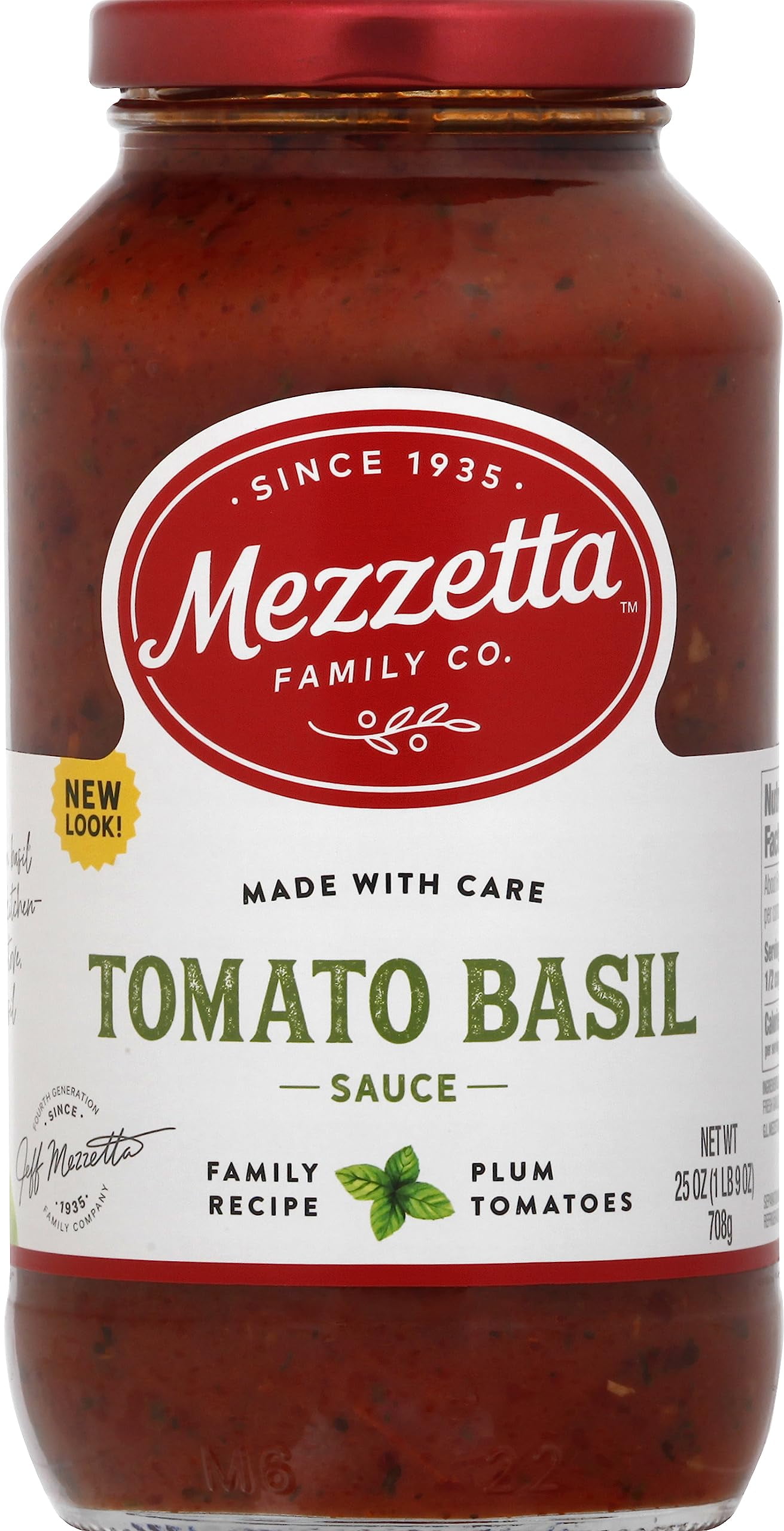Pack of 2 Mezzetta Pasta Sauce, Tomato Basil, 25 oz - Walmart.com