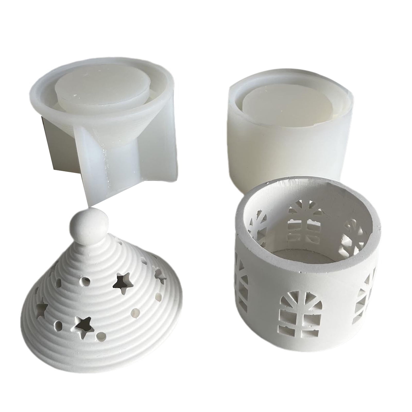 Pack of 2 Mongolian Yurt House Molds Multipurpose Silicone Molds for ...
