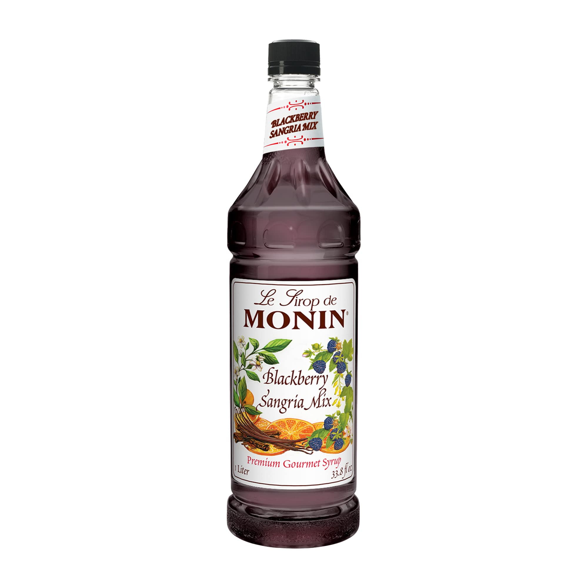 Pack of 2 - Monin Blackberry Sangria Mix 33.8Fl.Oz - Walmart.com