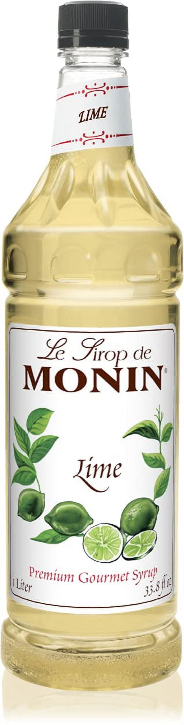 Pack of 2 - Monin Lime Drink Syrup, 1 Liter (01-0104) Category: Drink ...