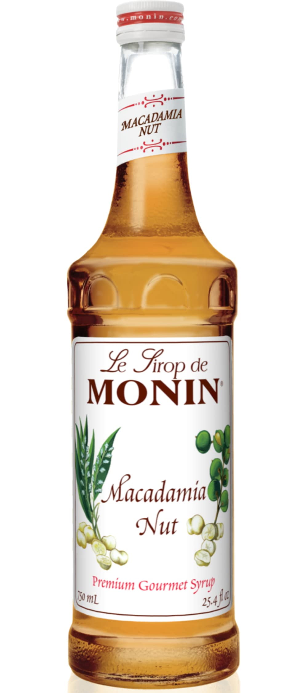 Pack of 2 - Monin Macadamia Nut Syrup 750Ml - Walmart.com