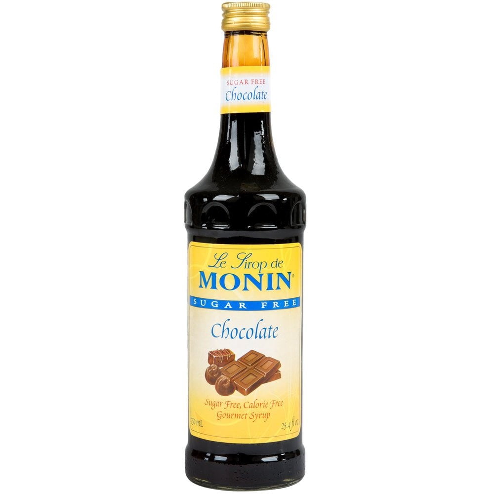 Pack of 2 - Monin Sugar Free Chocolate Syrup, 750Ml (25.4Oz) - Walmart.com