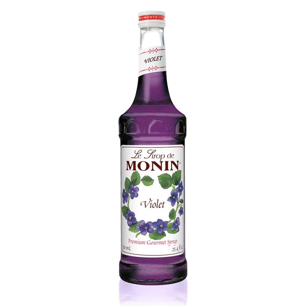 Pack of 2 - Monin - Violet Syrup, Mild And Floral, Great For Cocktails ...