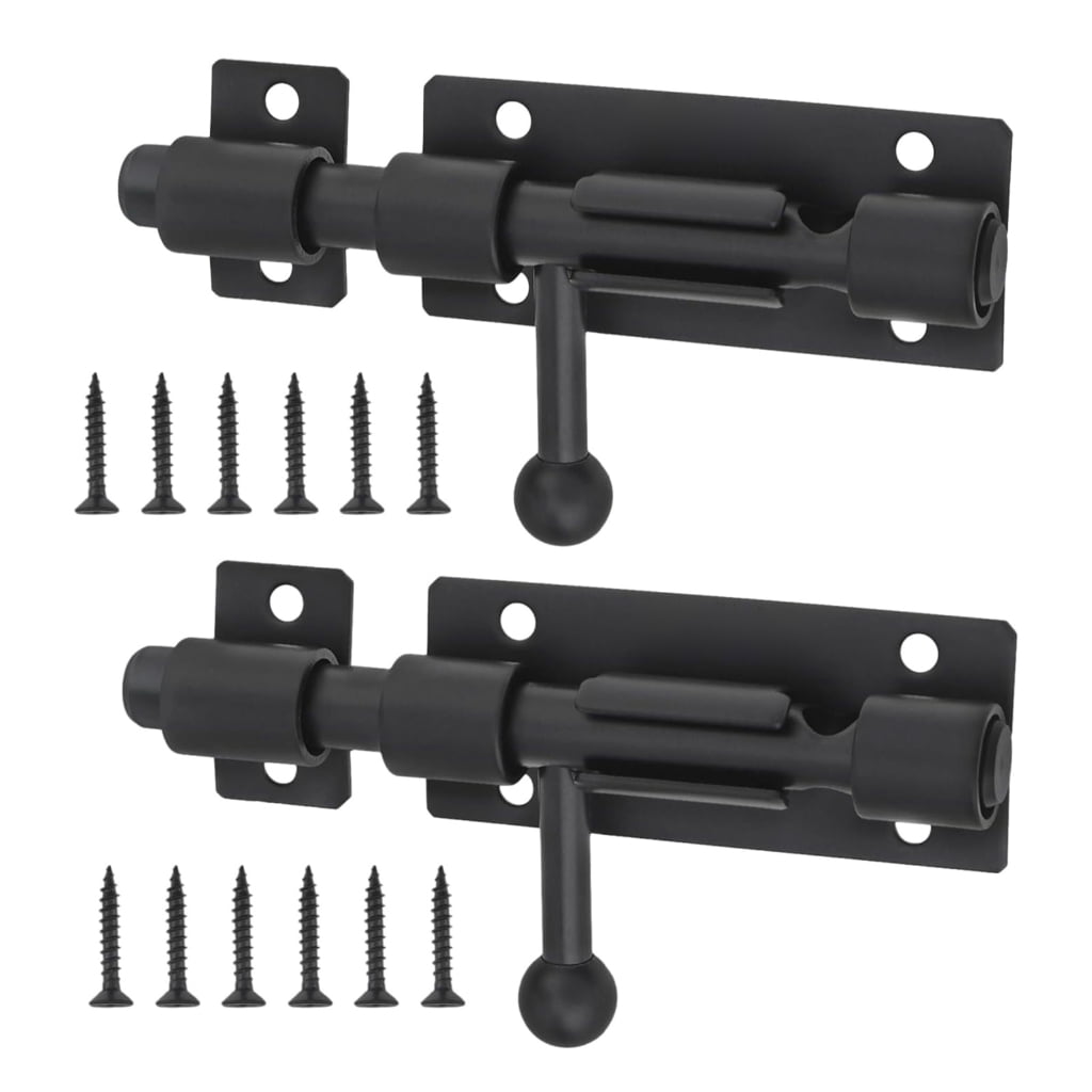 Pack of 2 Multipurpose 4Inch Slide Bolts Latches Stainless Steel Build ...