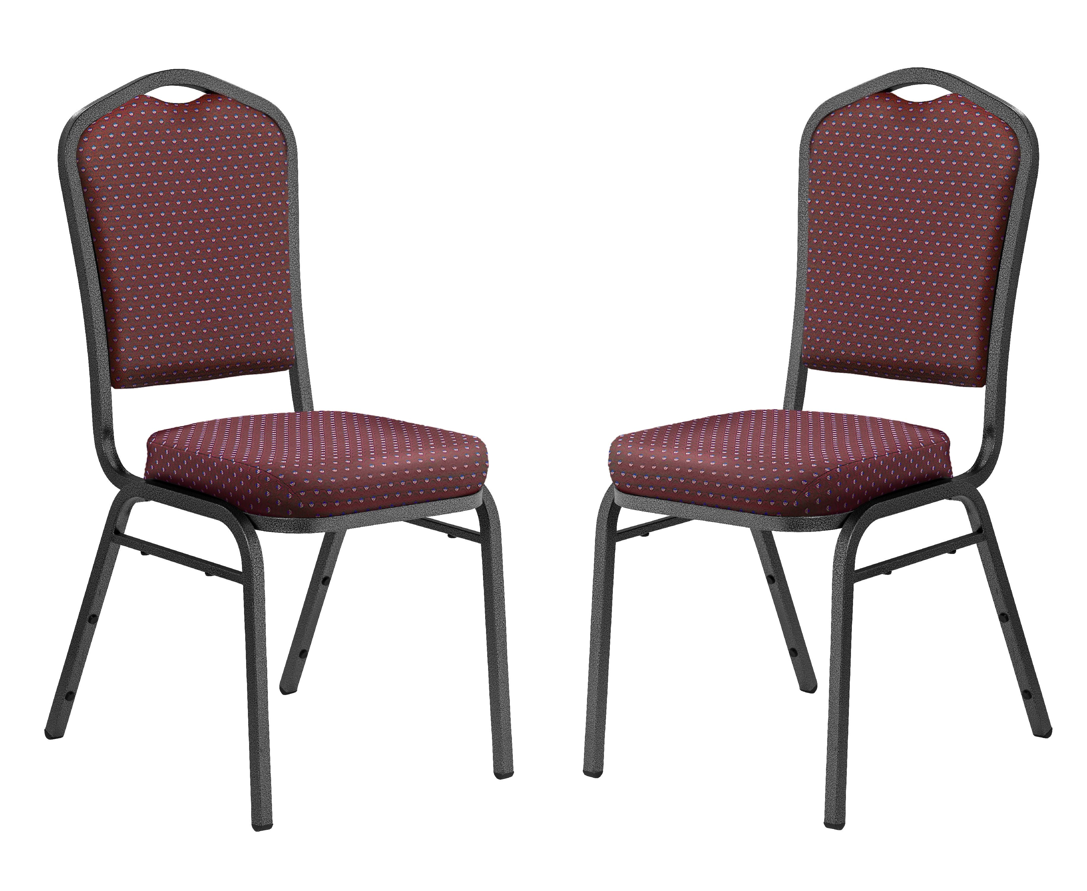 (Pack of 2) NPS® 9300 Series Deluxe Fabric Upholstered Stack Chair ...