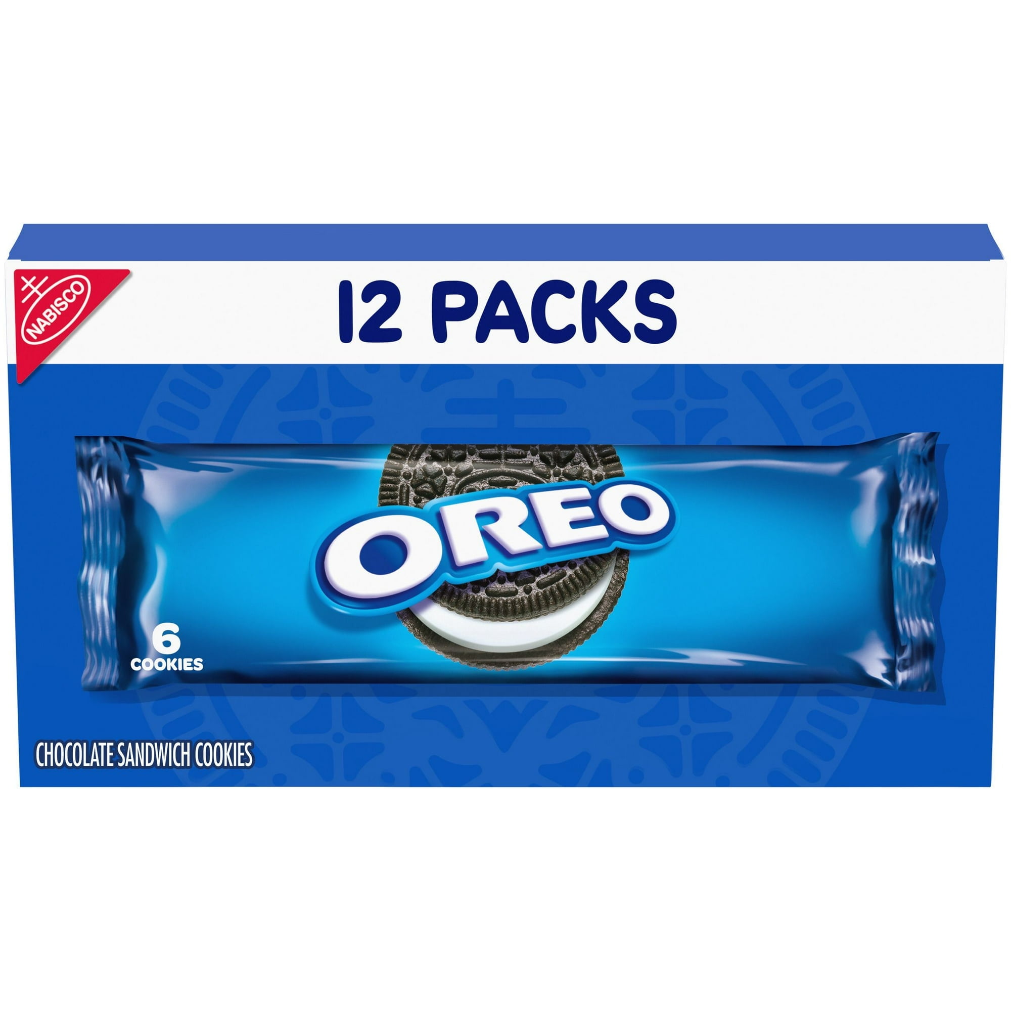 Pack of 2 OREO Chocolate Sandwich Cookies, 12 Snack Packs - Walmart.com