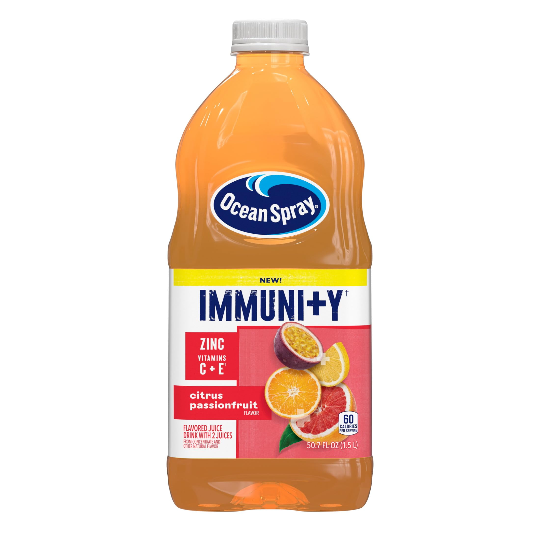 Pack of 2 - Ocean Spray Immunity Citrus Passionfruit Flavored Juice ...