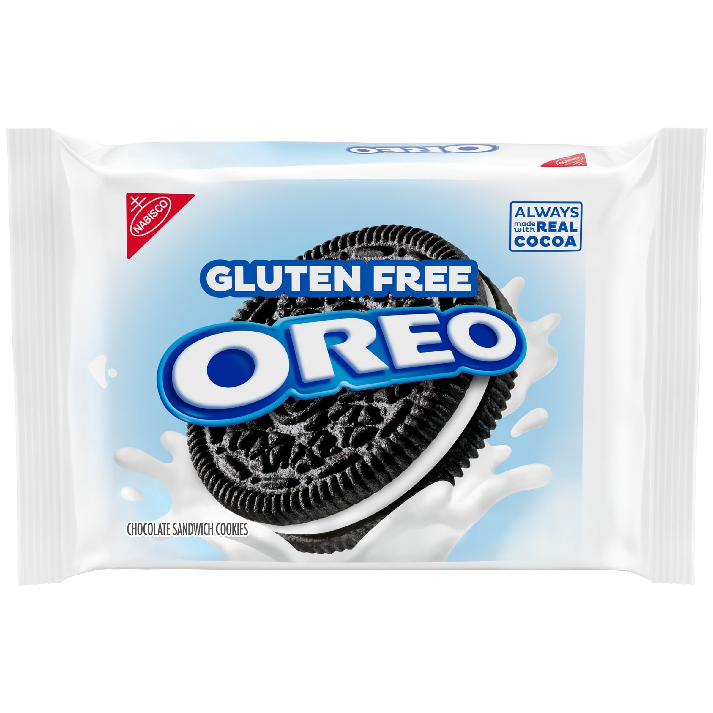 Pack of 2 - Oreo Gluten Free Chocolate Sandwich Cookies, Gluten Free ...
