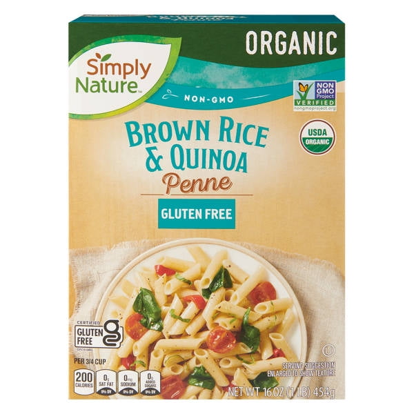 Pack of 2 - Organic Brown Rice Quinoa Penne Package May Vary - Walmart.com