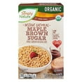 Simply Nature Organic Maple Brown Sugar Instant Oatmeal, 8 Count ...