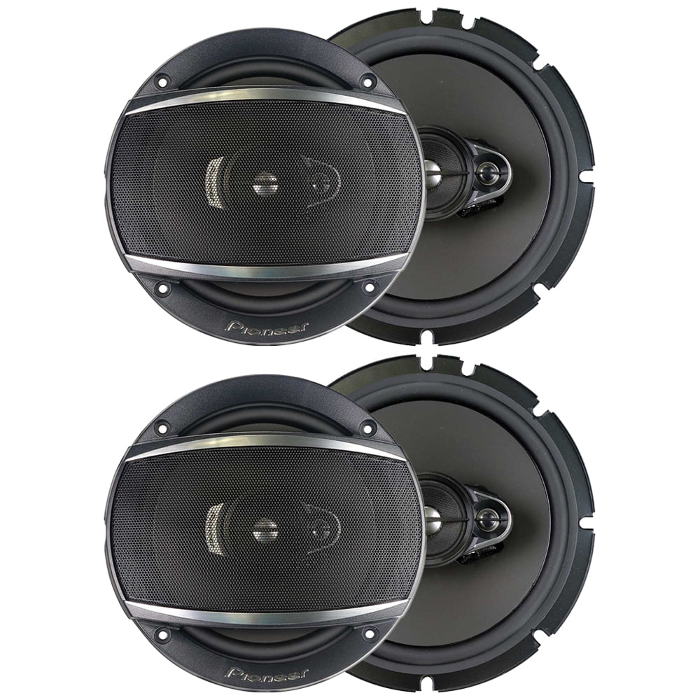 (Pack of 2) PIONEER TS-A1670F 3-Way 320 Watt A-Series Coaxial Car Speakers (Pair) - Walmart.com