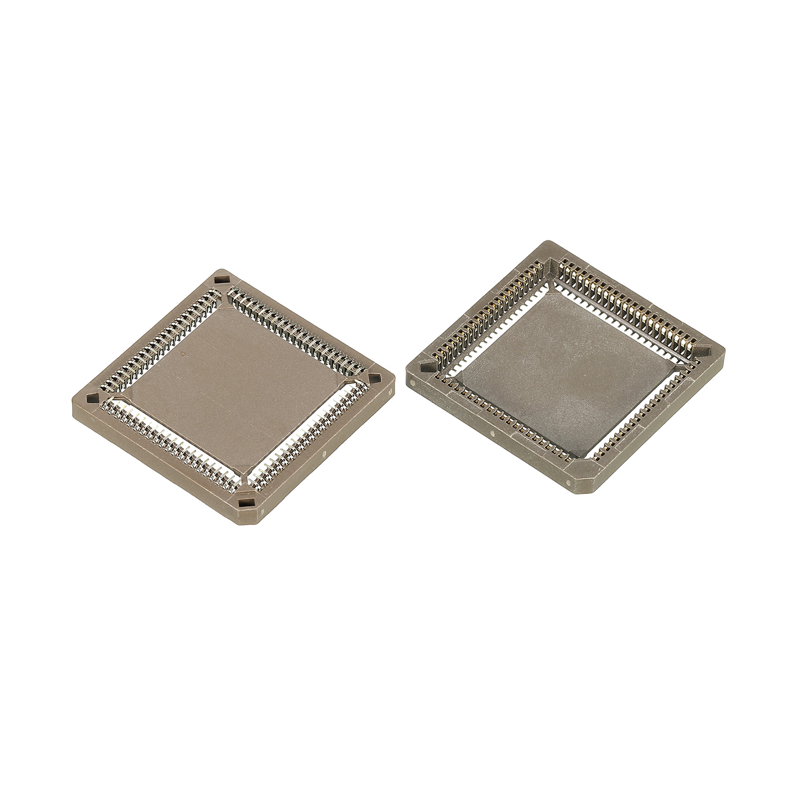 Pack of 2 PLCC84P IC Socket 84Pin 1.26mm Pitch SMT Surface Mounted ...