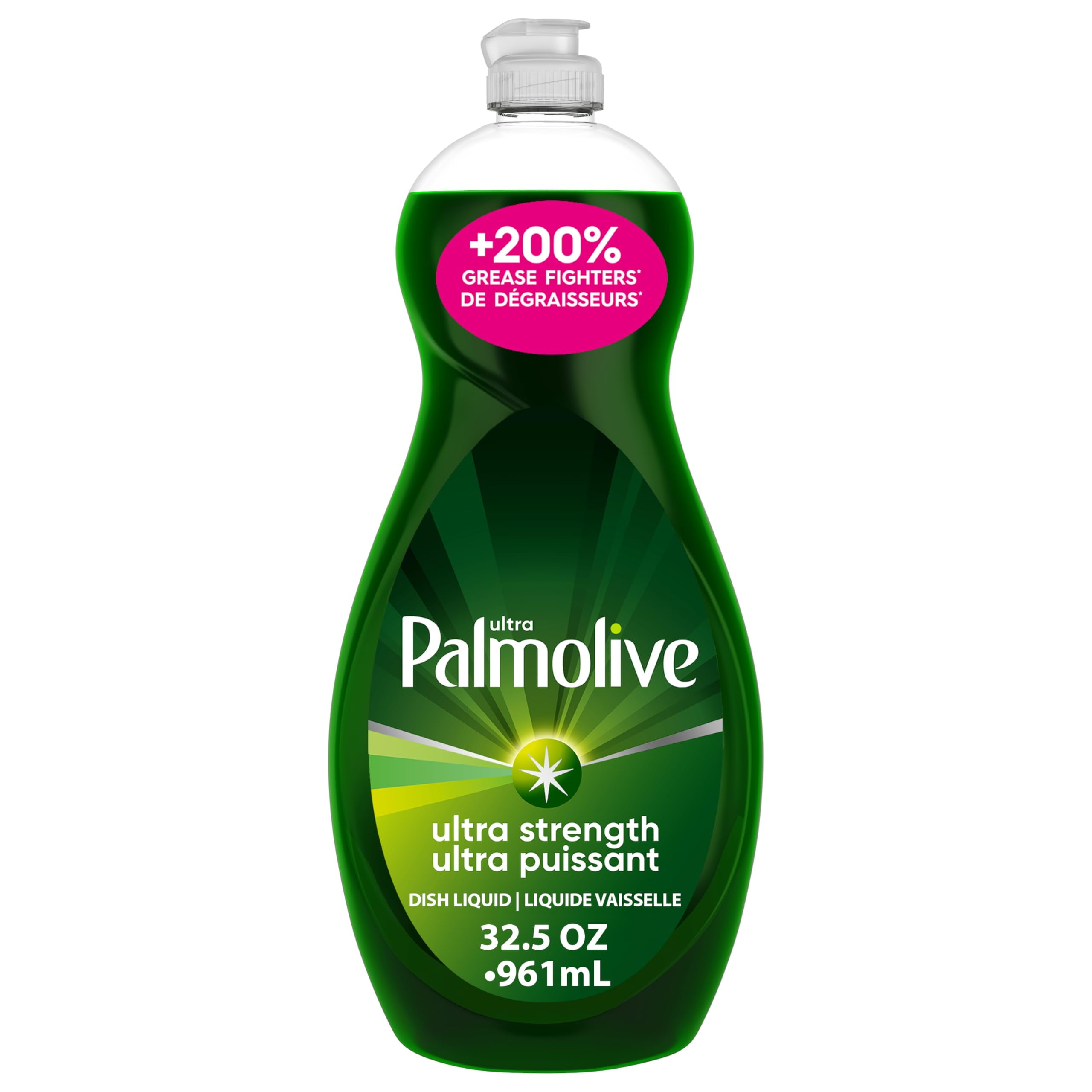Pack of 2 - Palmolive Ultra Strength Liquid Dish Soap, Original Green, 32.5 Fluid Ounce ...