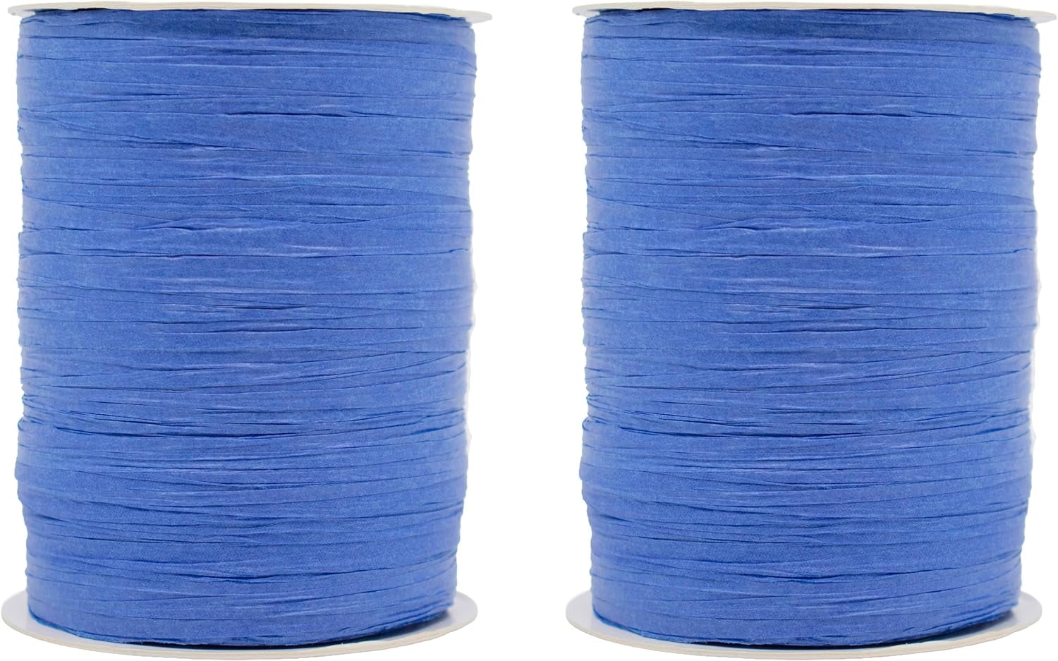 Pack of 2 Paper Raffia Ribbon Rolls 200 Yards for Kraft Packaging and ...