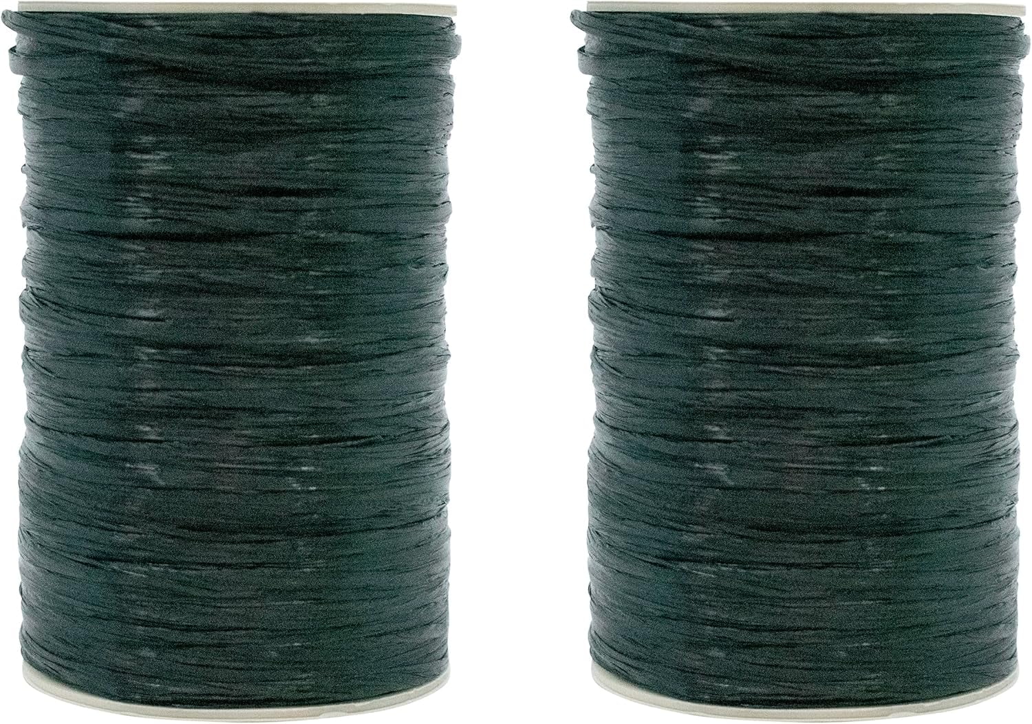 Pack of 2 Pearlized Raffia Ribbon Rolls 200 Yards for Kraft Packaging ...