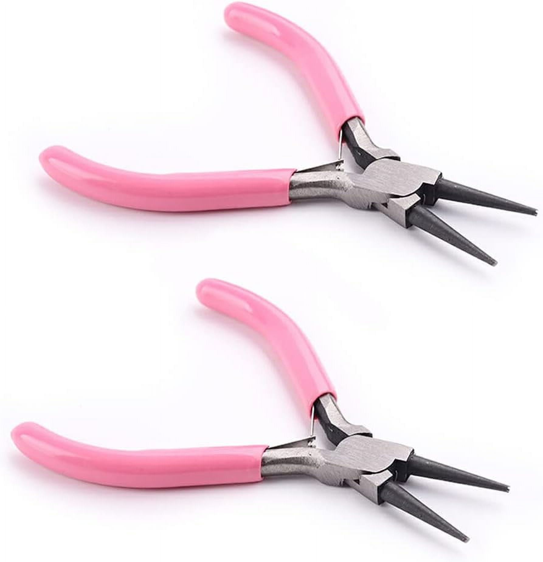 Pack of 2 Pliers Stripping Anti- for Slip Steel Spring Loaded Nipper ...