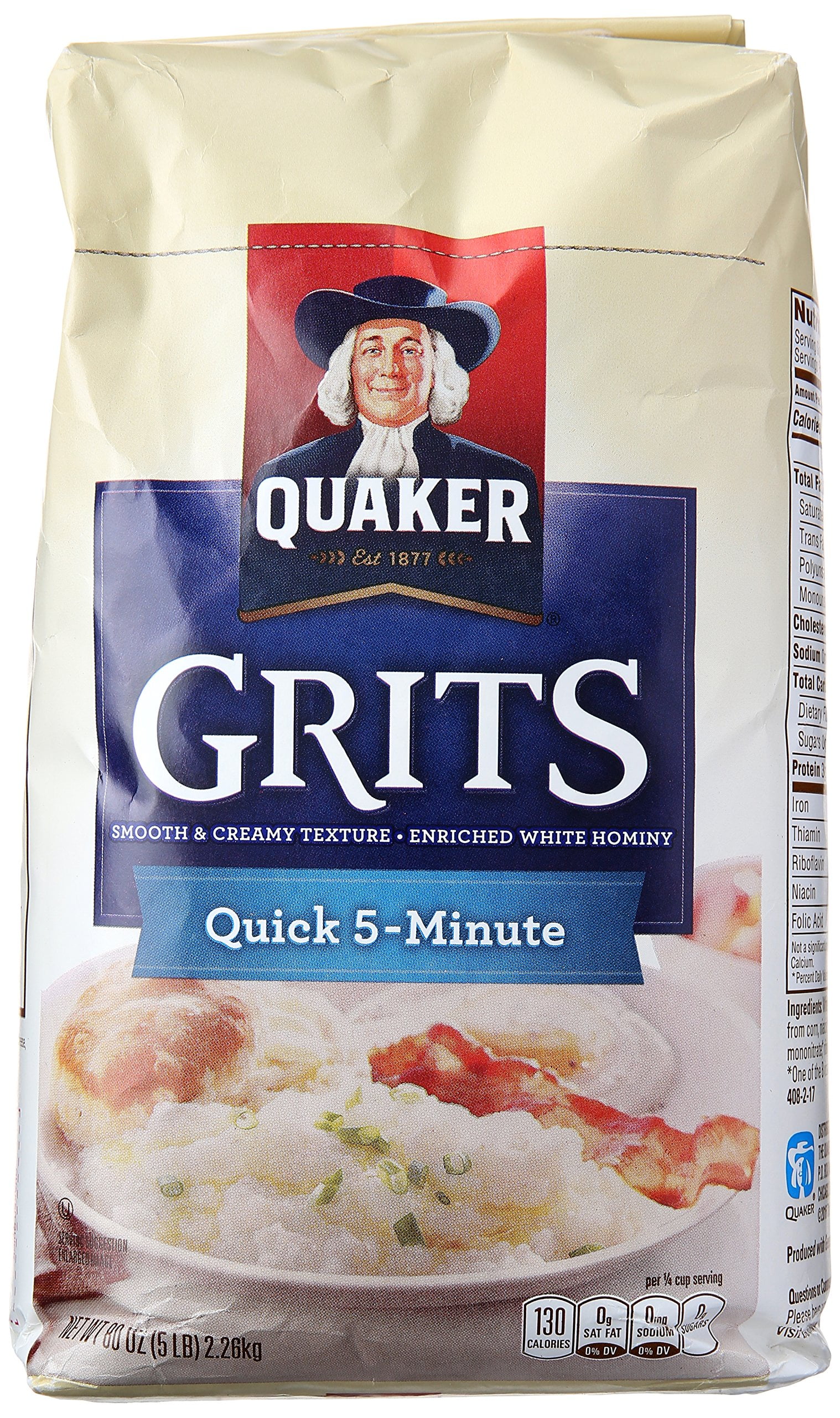 Pack of 2 - Quaker Quick Grits, 5 Lb - Walmart.com