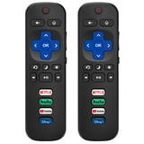 (Pack of 2) RC280 Remote Control for Various Roku Smart TVs - Walmart.com