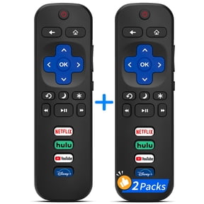 Roku Remote Control for Roku TV, Simple Setup, App Shortcuts ...