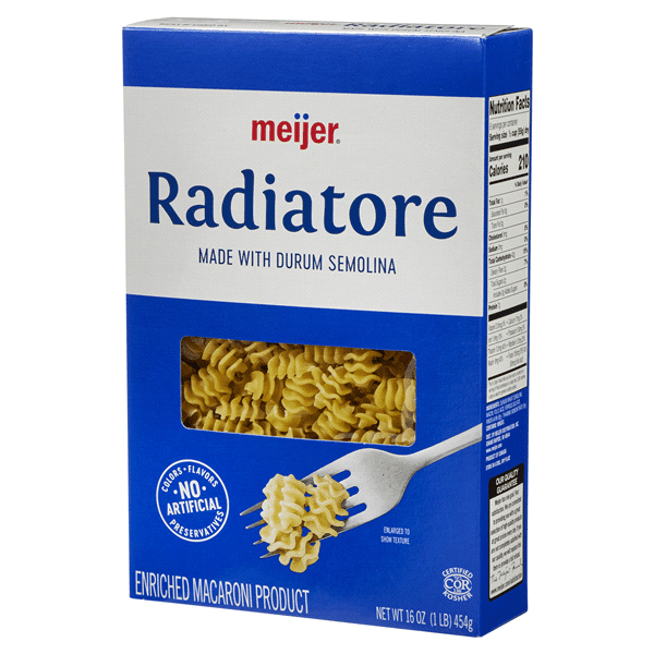 Pack of 2 Radiatore Pasta, 16 oz - Walmart.com