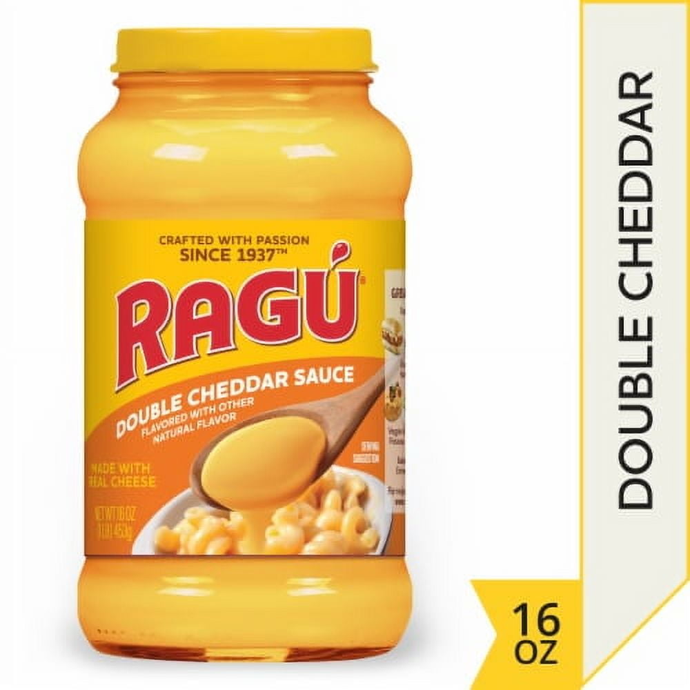 Pack of 2 - Ragu Cheese Creations Double Cheddar Sauce 16 oz - Walmart.com