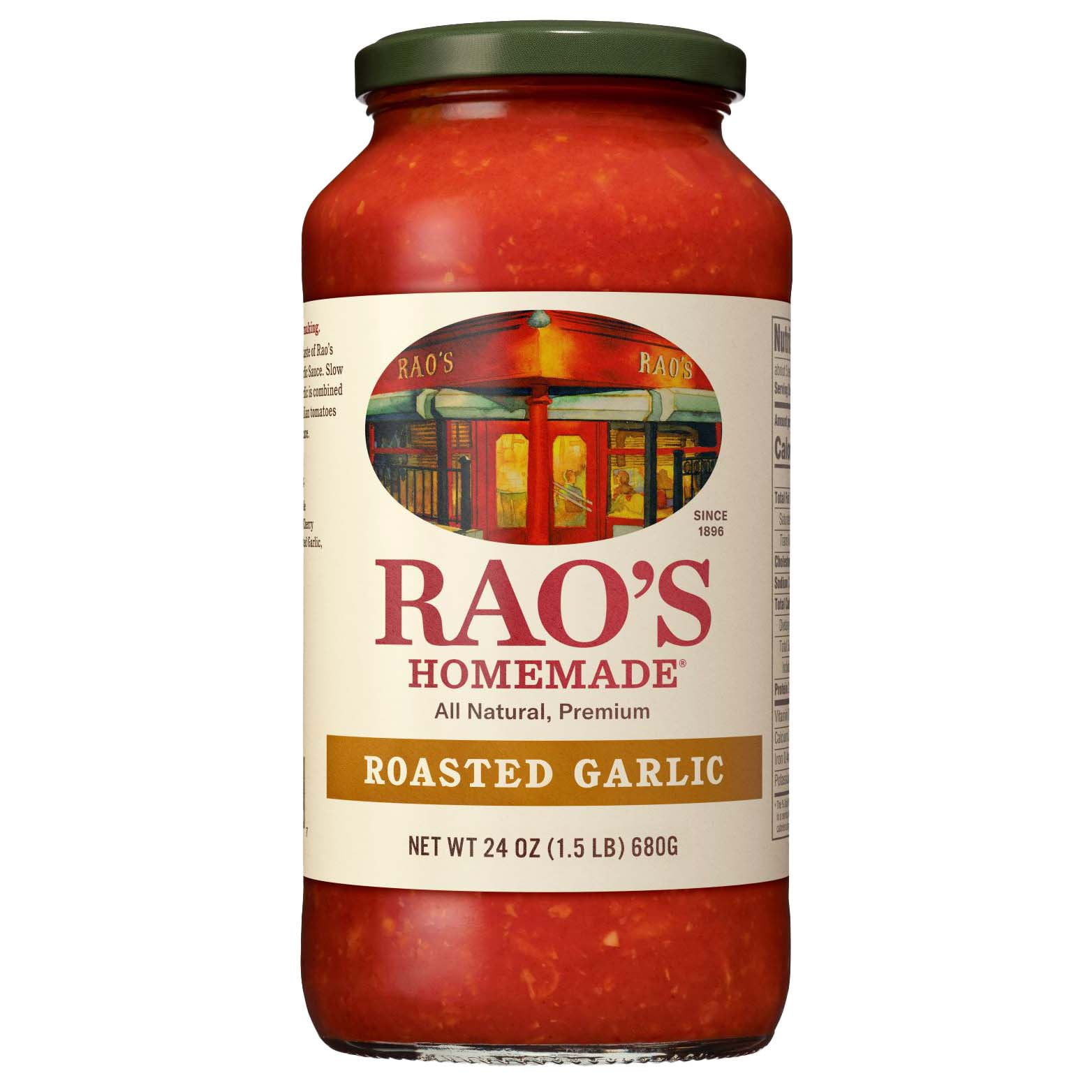 2 Pack Rao's Homemade Roasted Garlic Pasta Sauce - Walmart.com