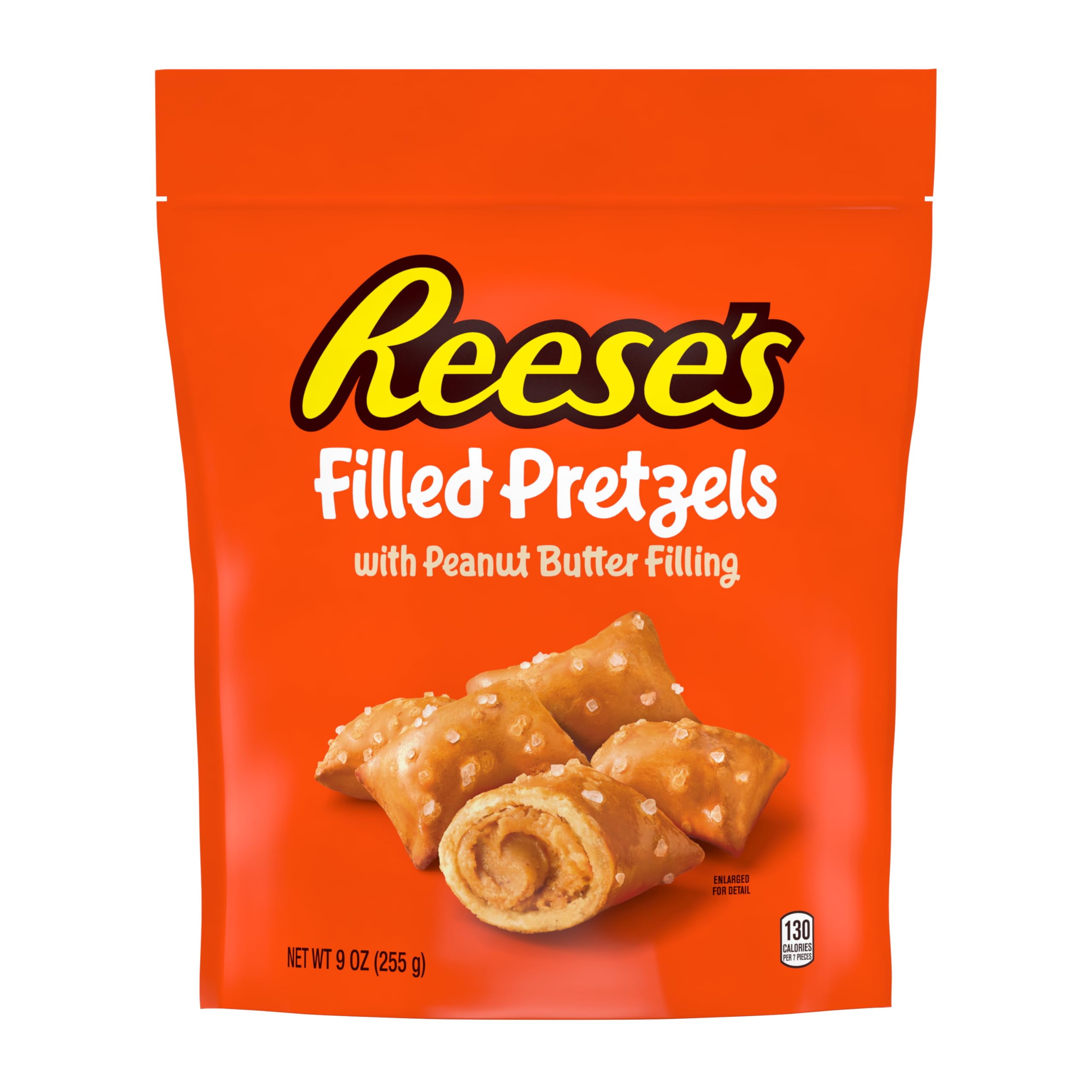 Pack of 2 - Reeses Filled Pretzels, Peanut Butter Pretzel Nuggets ...