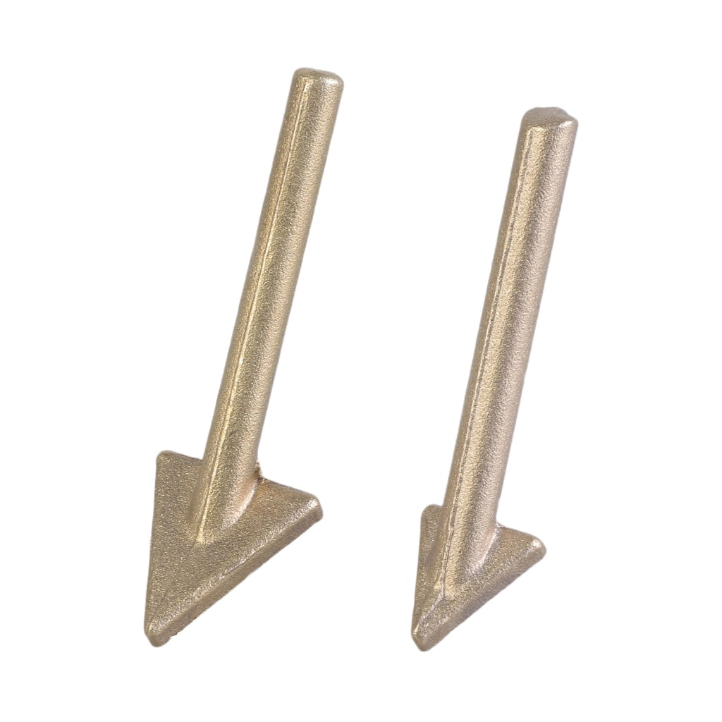 Pack of 2 Replace Flat Triangular Copper Soldering Iron Tip Efficient ...
