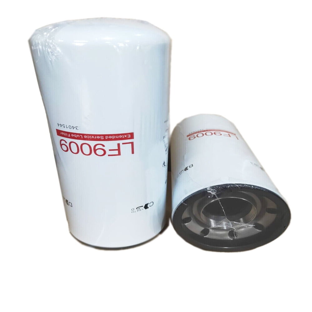 Pack of 2 Replacement LF9009 Oil Filters REPLACES For CUMMINS 3401544 ...