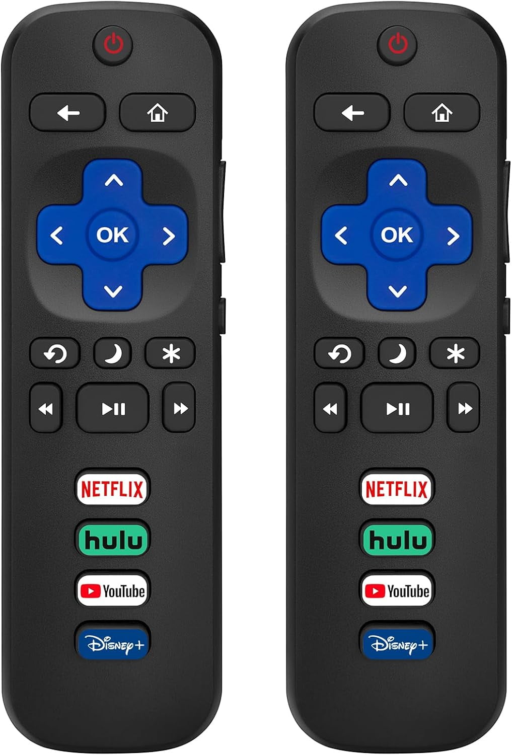 (Pack of 2) Replacement-Remote-Control for Roku-TV,Compatible for TCL ...