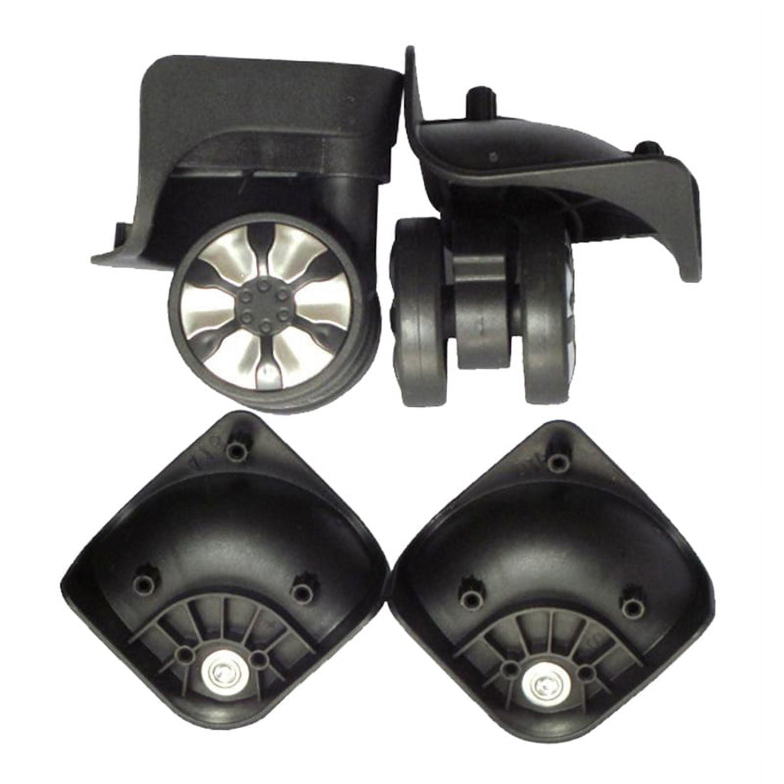 Pack of 2 Replacement Wheels for Luggage Trolley Case Suitcase Wheels ...