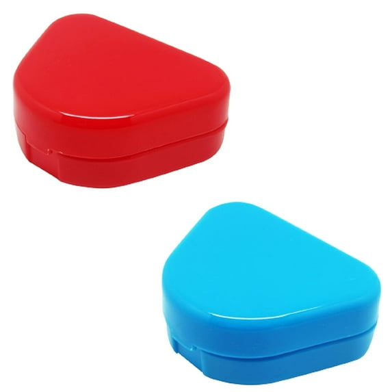 Pack of 2 Retainer Cases Retainer Containers with Vent Holes ...