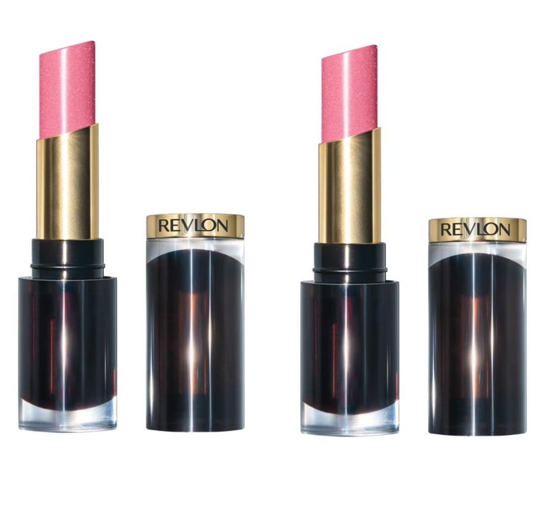 Pack of 2 Revlon Super Lustrous Glass Shine Lipstick, So Sleek Pink 021 ...