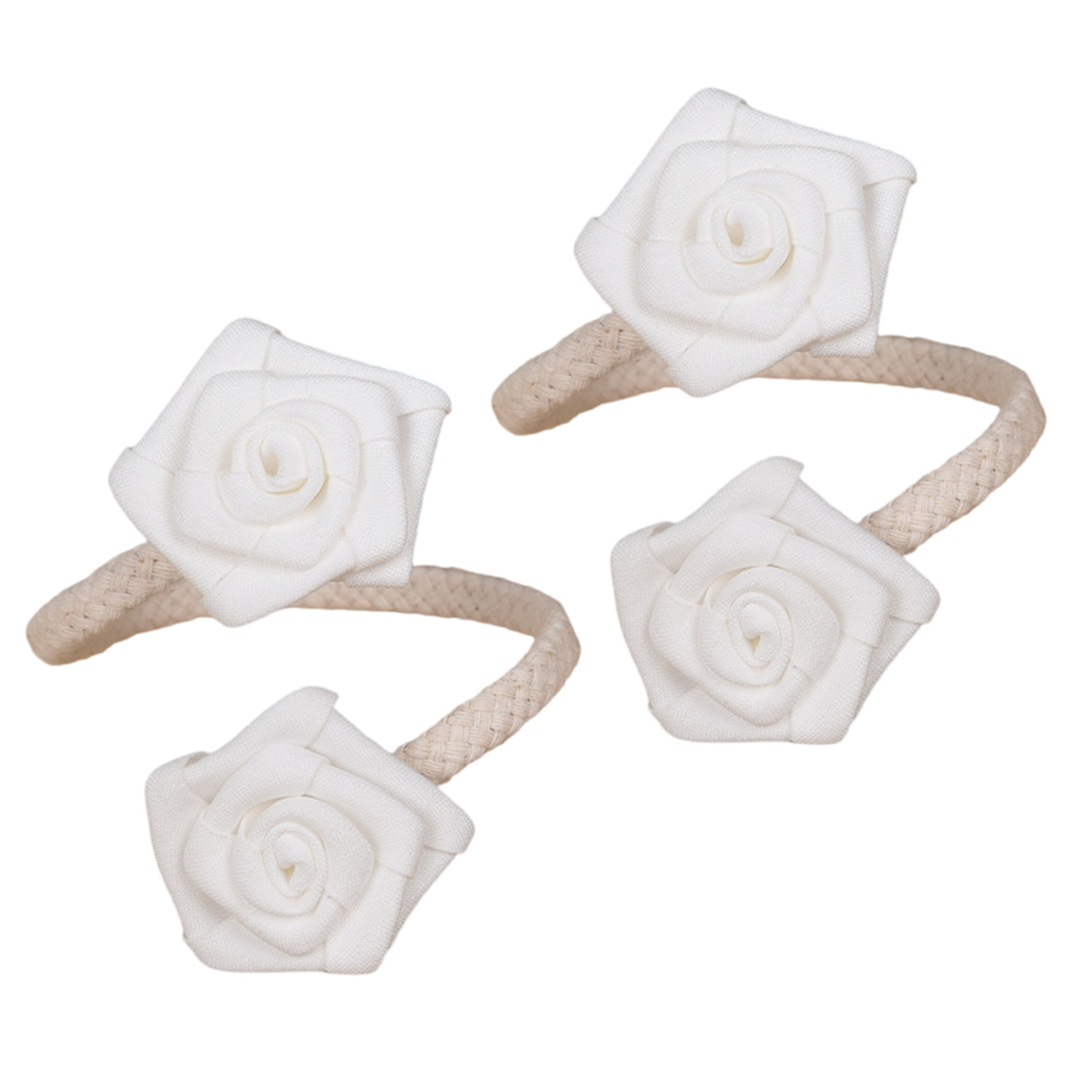 Pack of 2 Rustics Curtain Holders Holdbacks Flexible Twist Bough Flower ...
