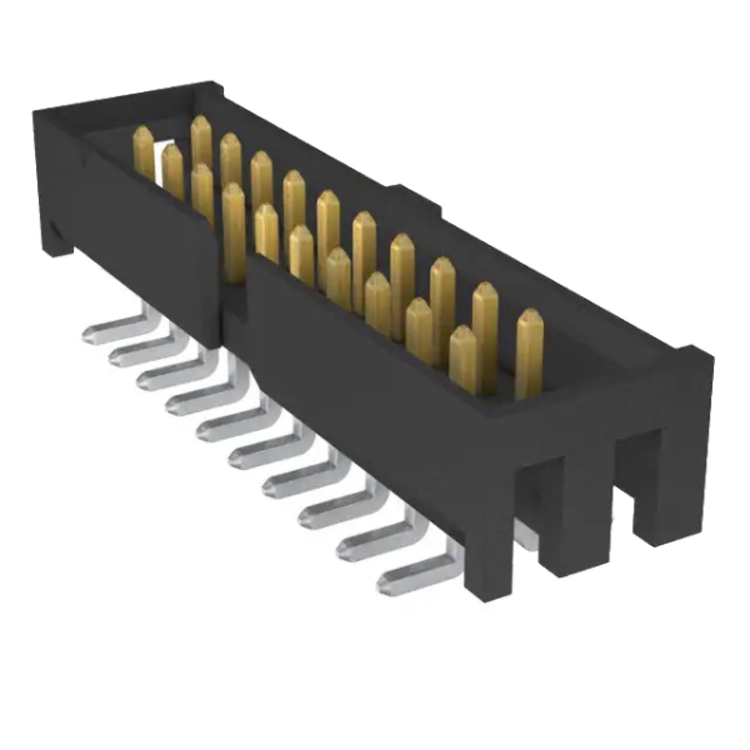 Pack of 2 STMM-110-02-F-D-SM Connector Header Surface Mount 20 position ...
