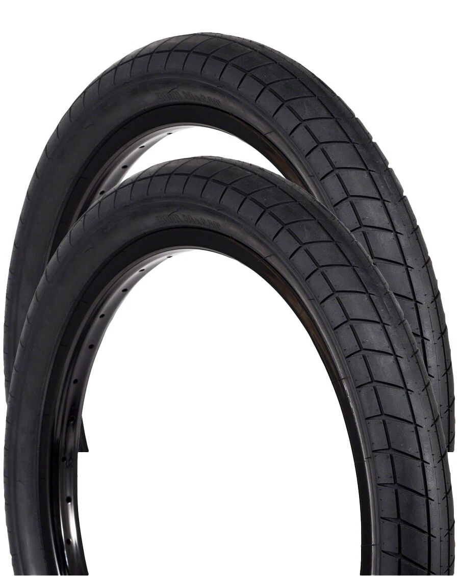 Pack of 2 Salt Plus Burn Tire - 20 x 2.35", Black - Walmart.com