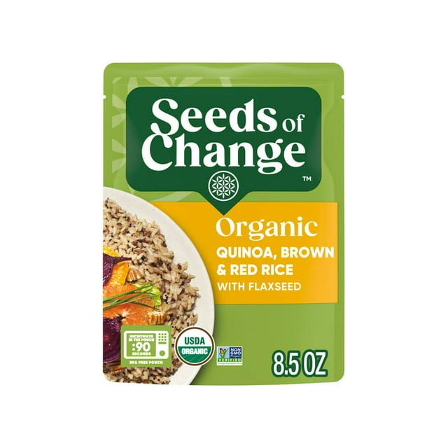 Pack of 2 Seeds of Change Organic Quinoa, Brown & Red Rice with ...