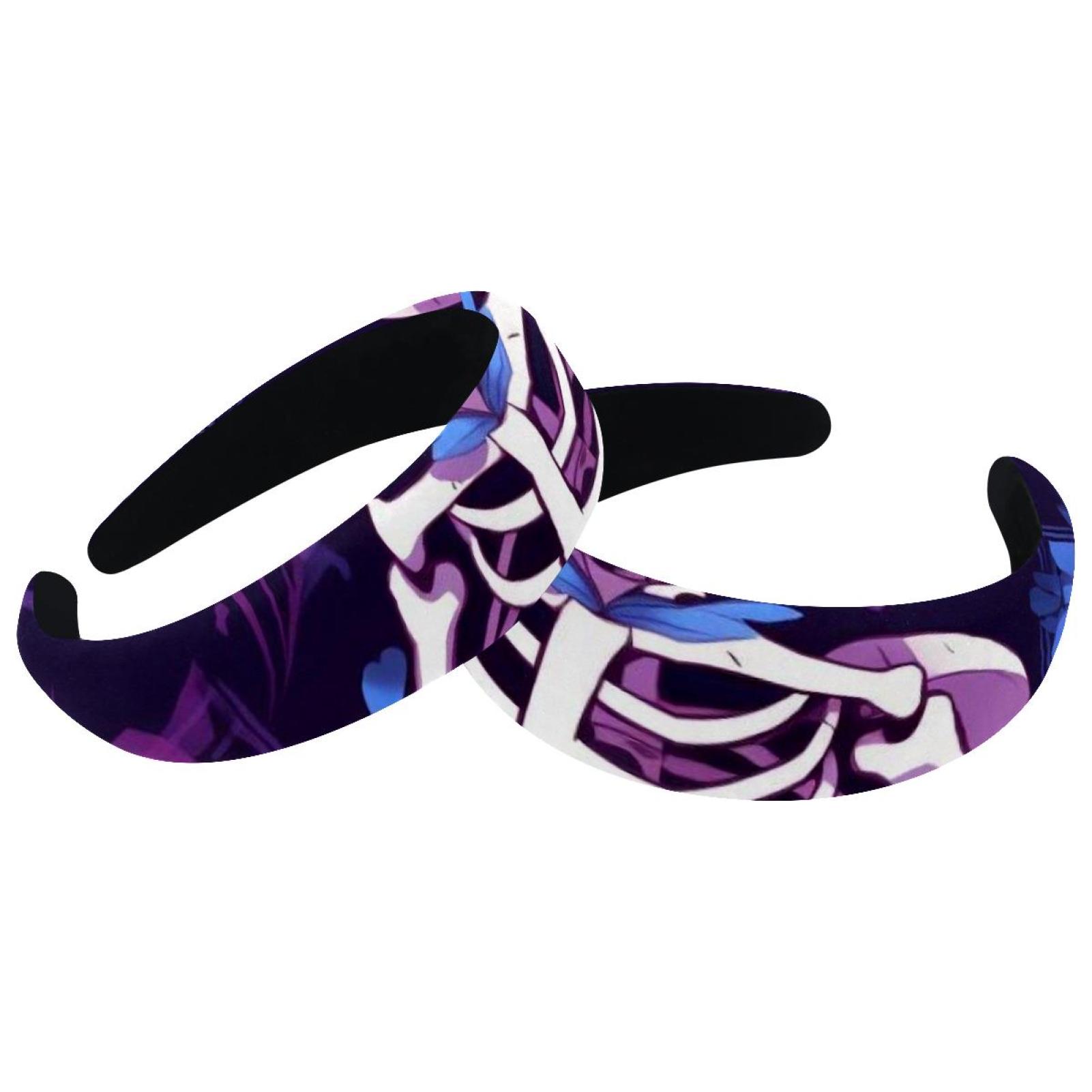 Pack of 2 Skeleton Headbands for Washing Face or Facial, Skincare ...