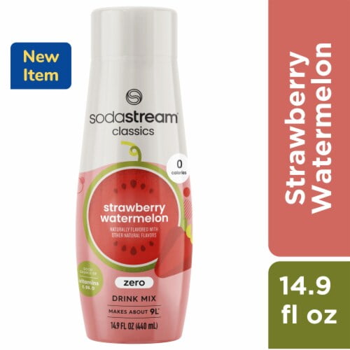 Pack of 2 - SodaStream Strawberry Watermelon Sparkling Water Zero Calorie Drink Mix 14.9 fl oz ...