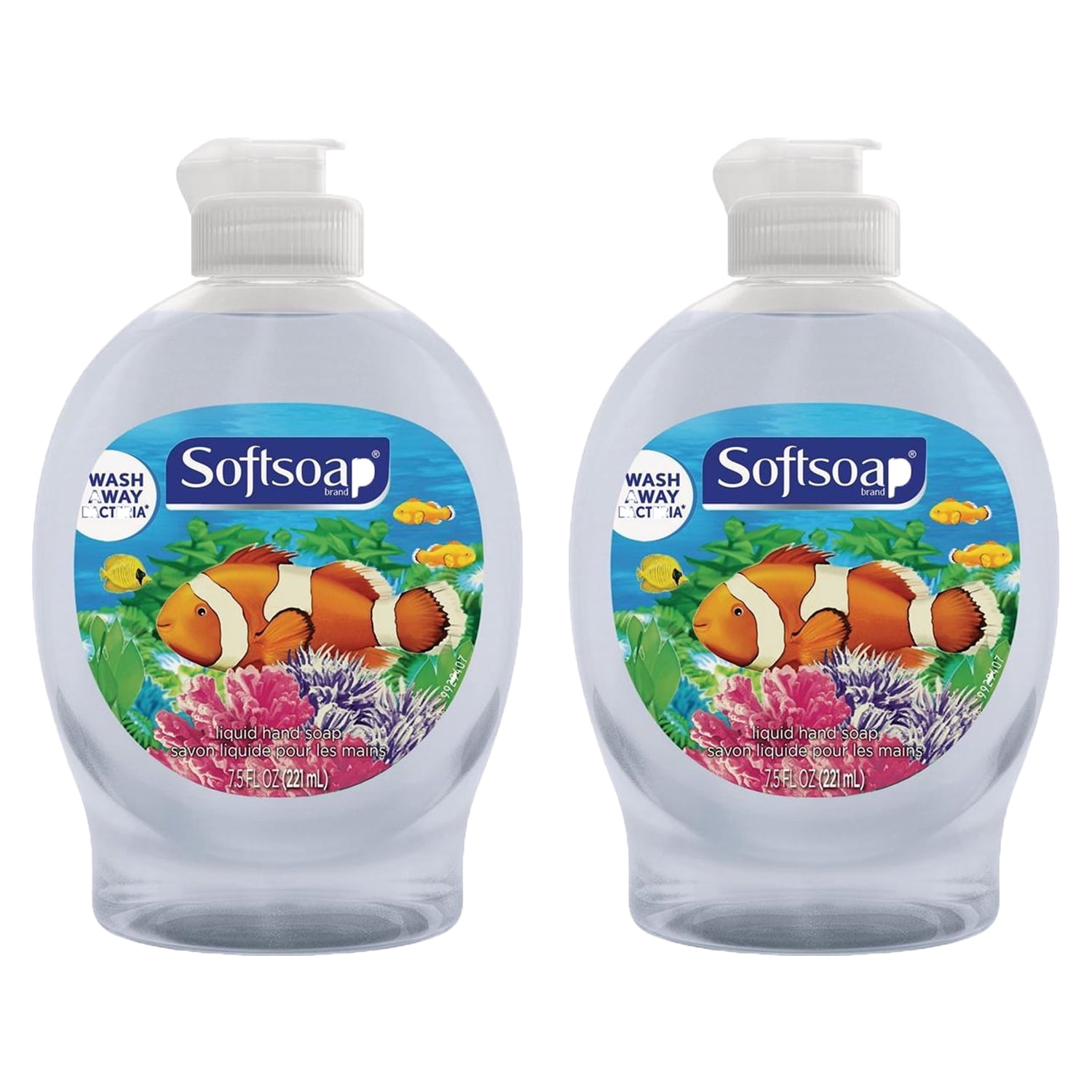 Pack of (2) Soft soap US07384A 7.5 fl. oz. Aquarium Flip Cap Bottle ...