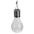 Pack of 2 Solar Light Bulb with Clip, Solar Hanging Camping Lights ...