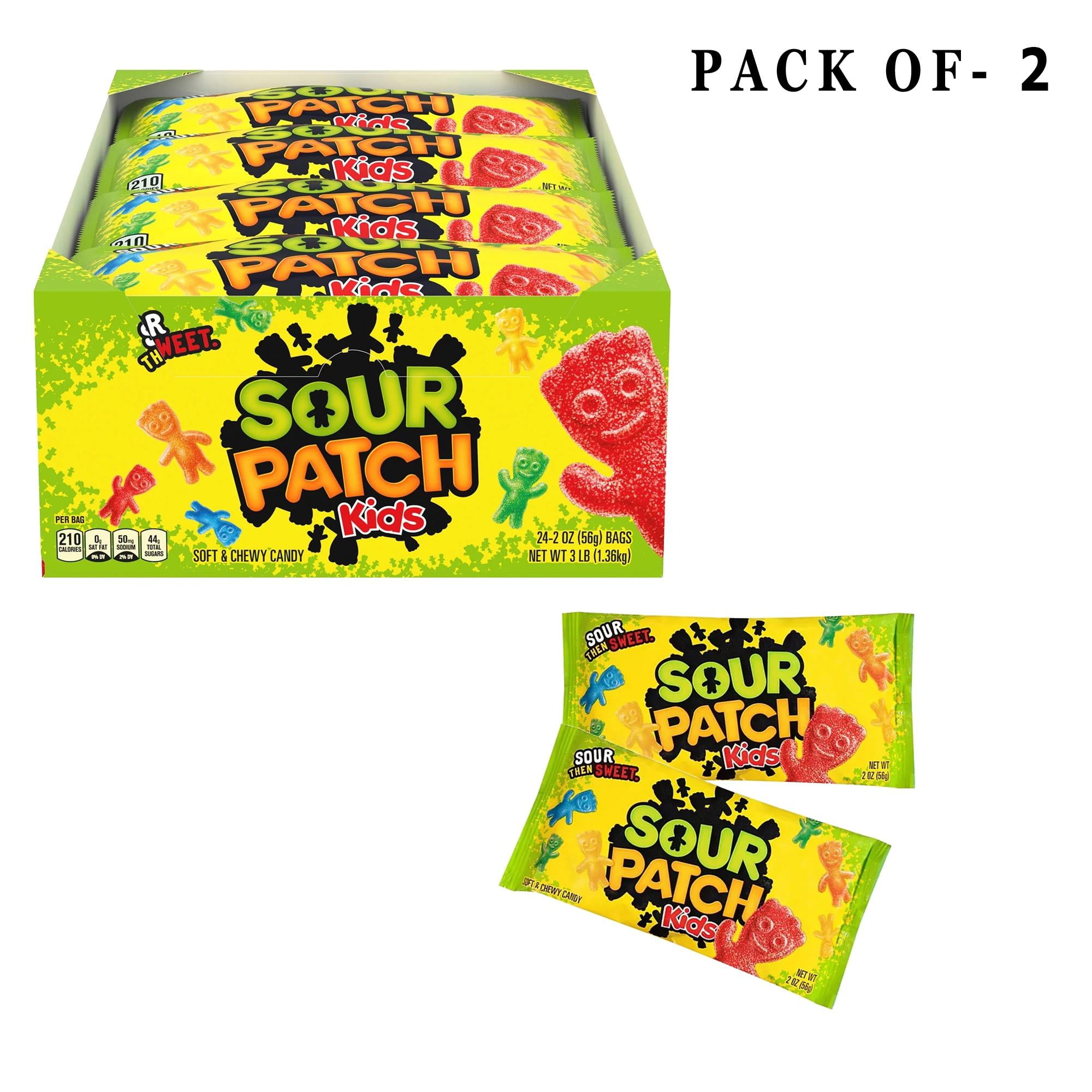 Pack of 2 Sour Patch Kids Soft & Chewy Candy | 2 oz. Per Candy | Buy ...