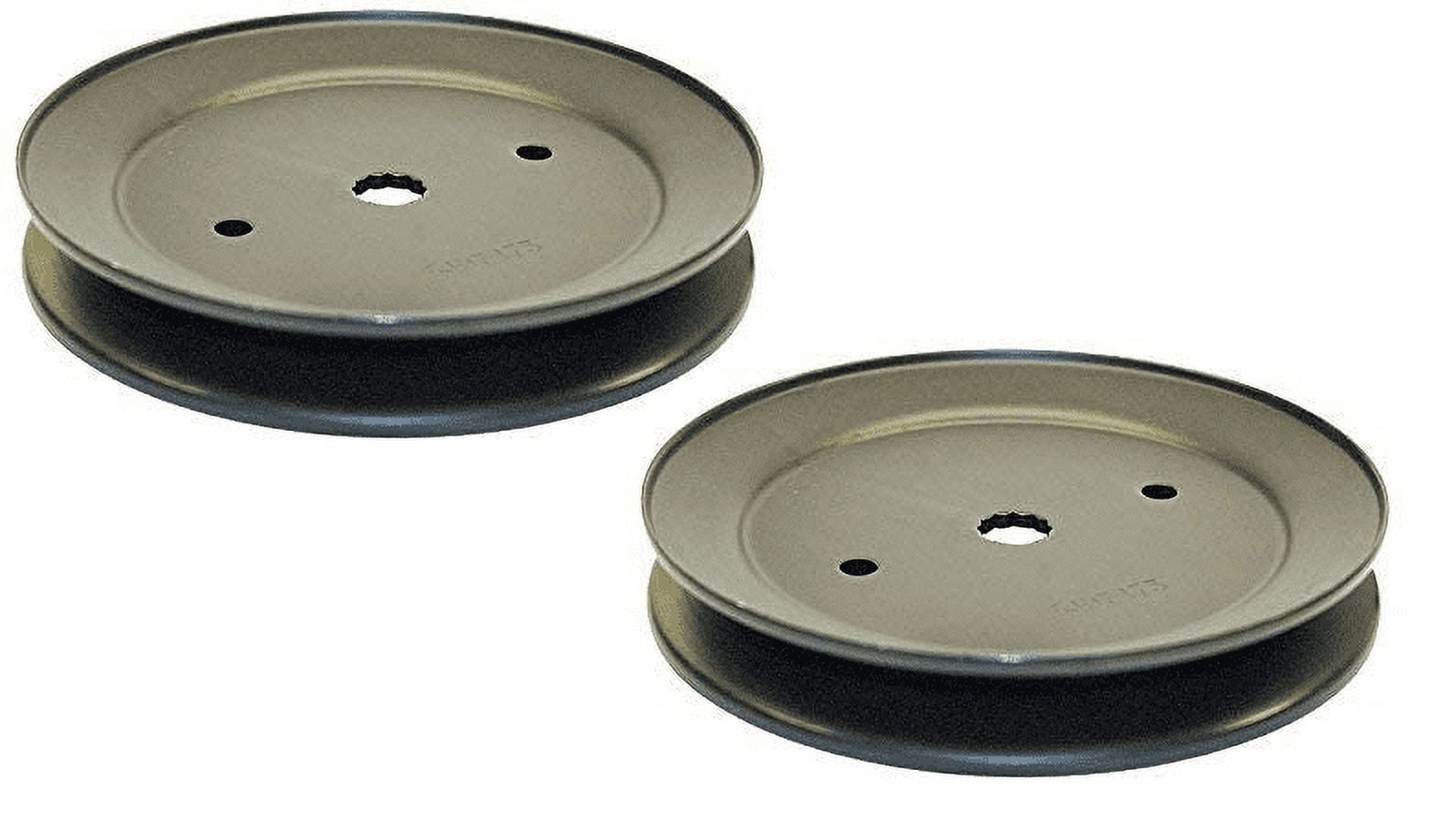 Pack of 2 Spindle Pulleys Compatible with AYP 195945 197473 & Husqvarna ...