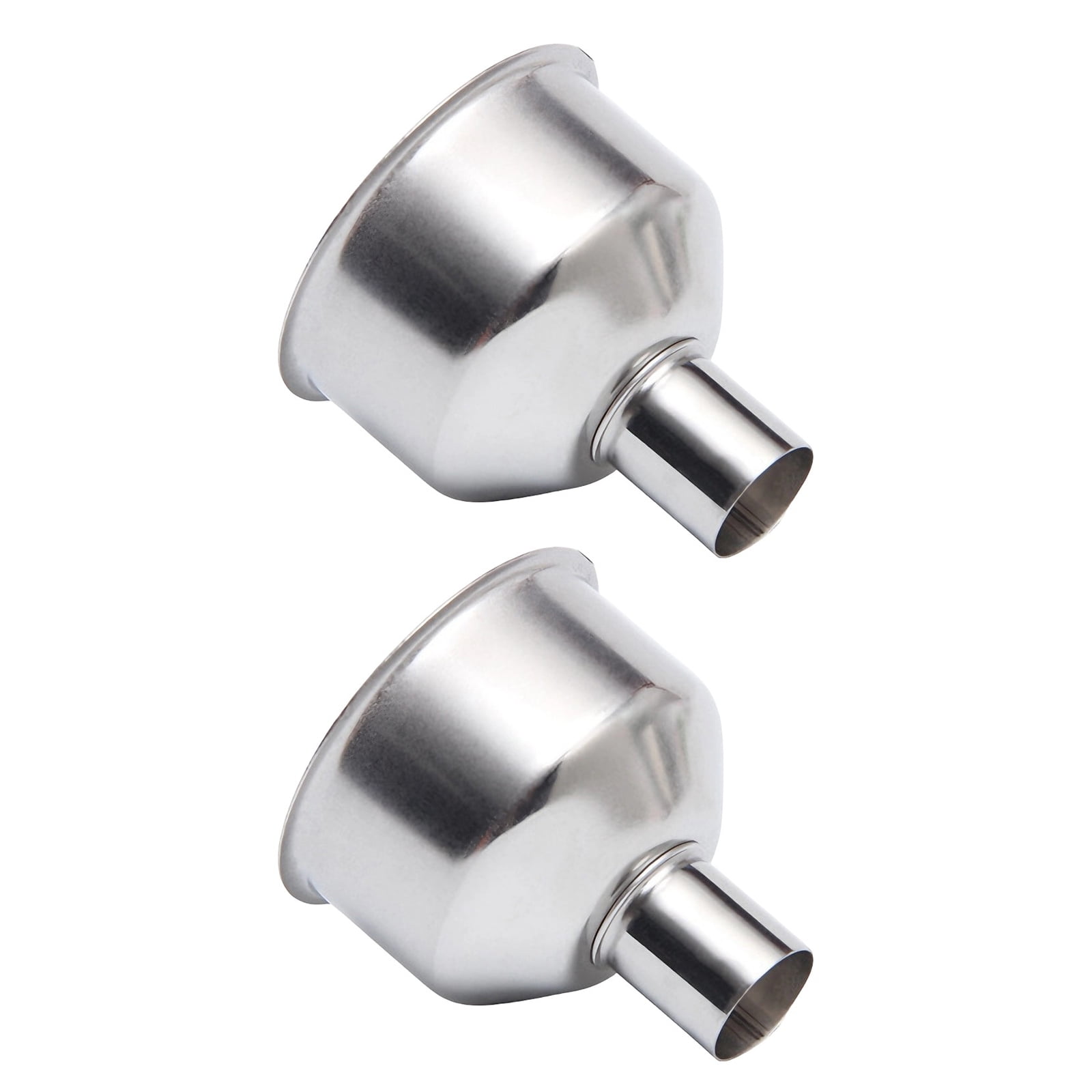 Pack of 2 Stainless Steel Small Funnel for Accurate Liquid Transfer ...