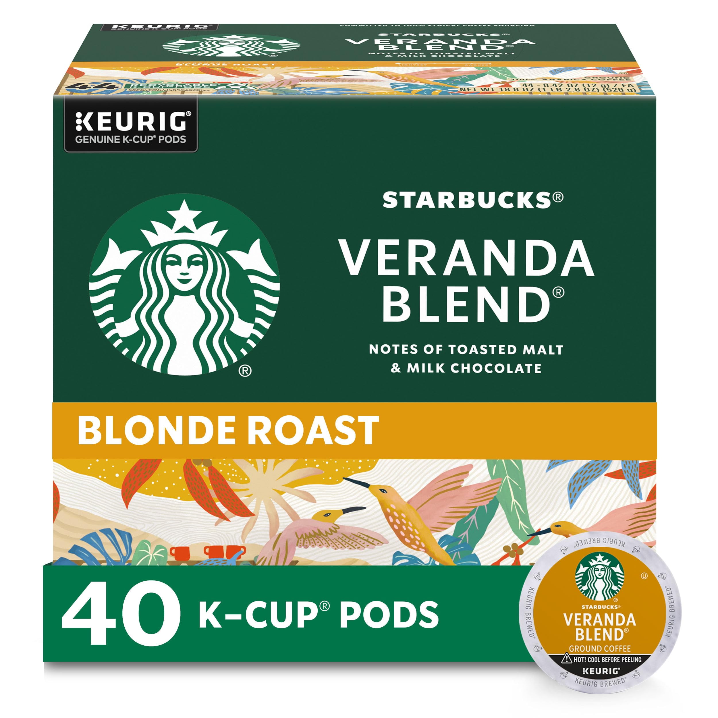 Pack of 2 - Starbucks Light Roast K-Cup Coffee Pods — Veranda For ...