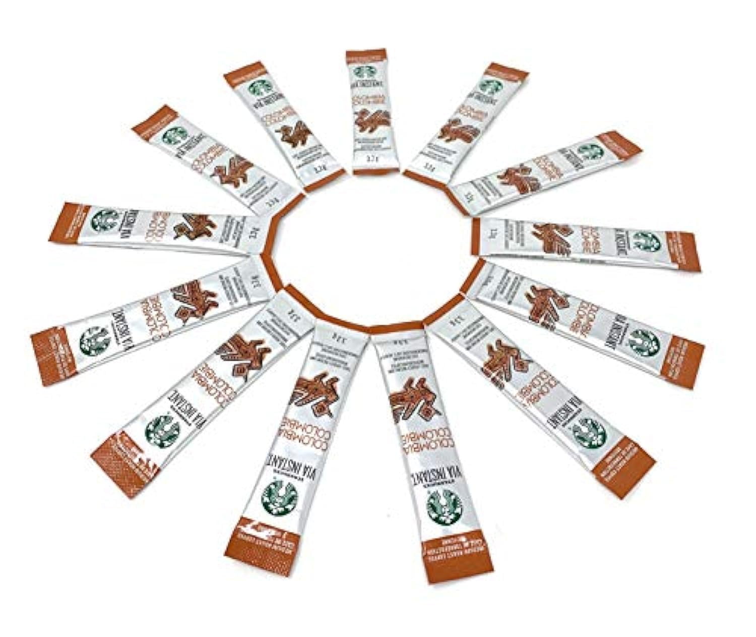 Pack of 2 - Starbucks Via Instant Coffee, Colombia, Medium, 1.51 Ounce ...