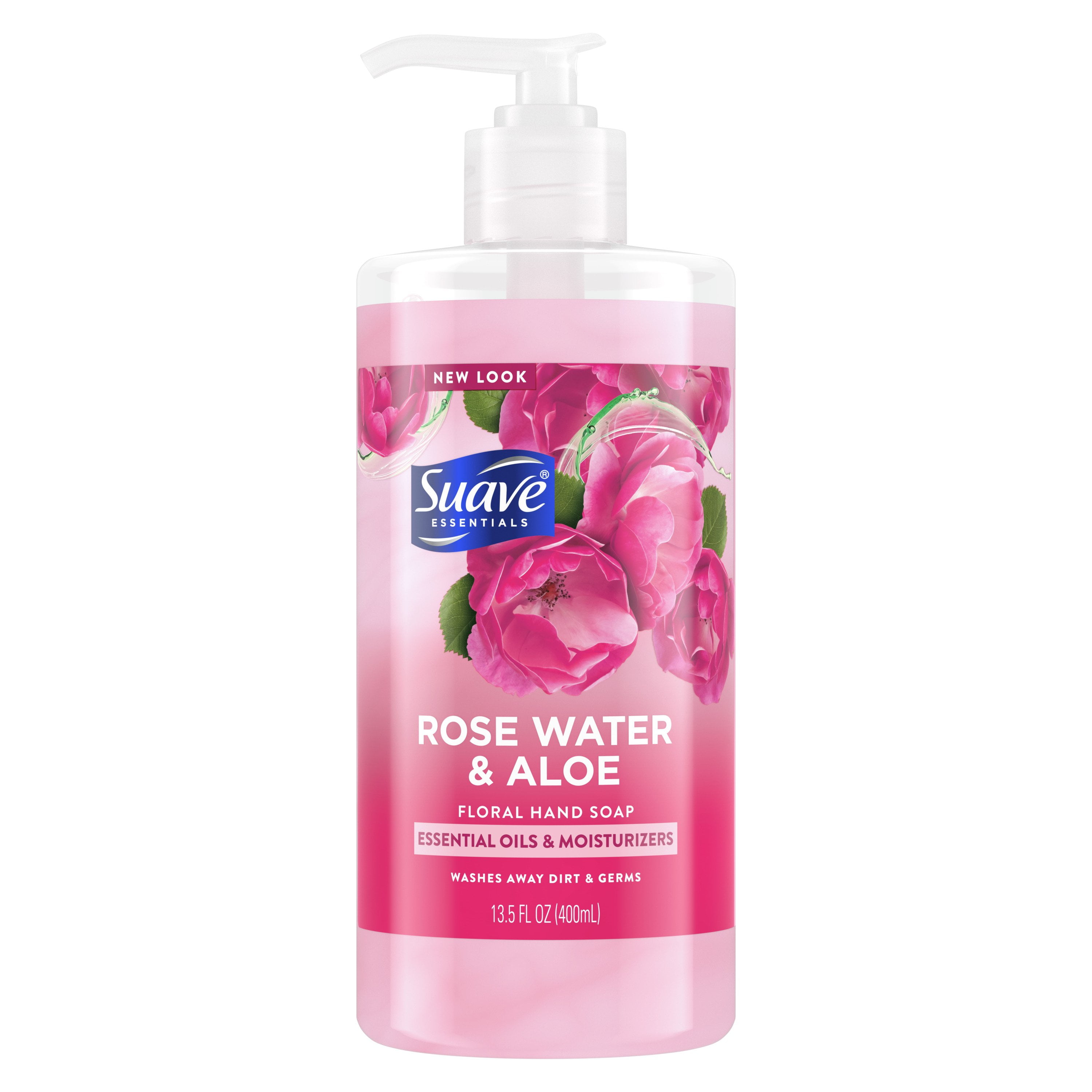 Pack of 2 Suave Liquid Hand Wash - Rose Water & Aloe, 13.5 oz (Package ...
