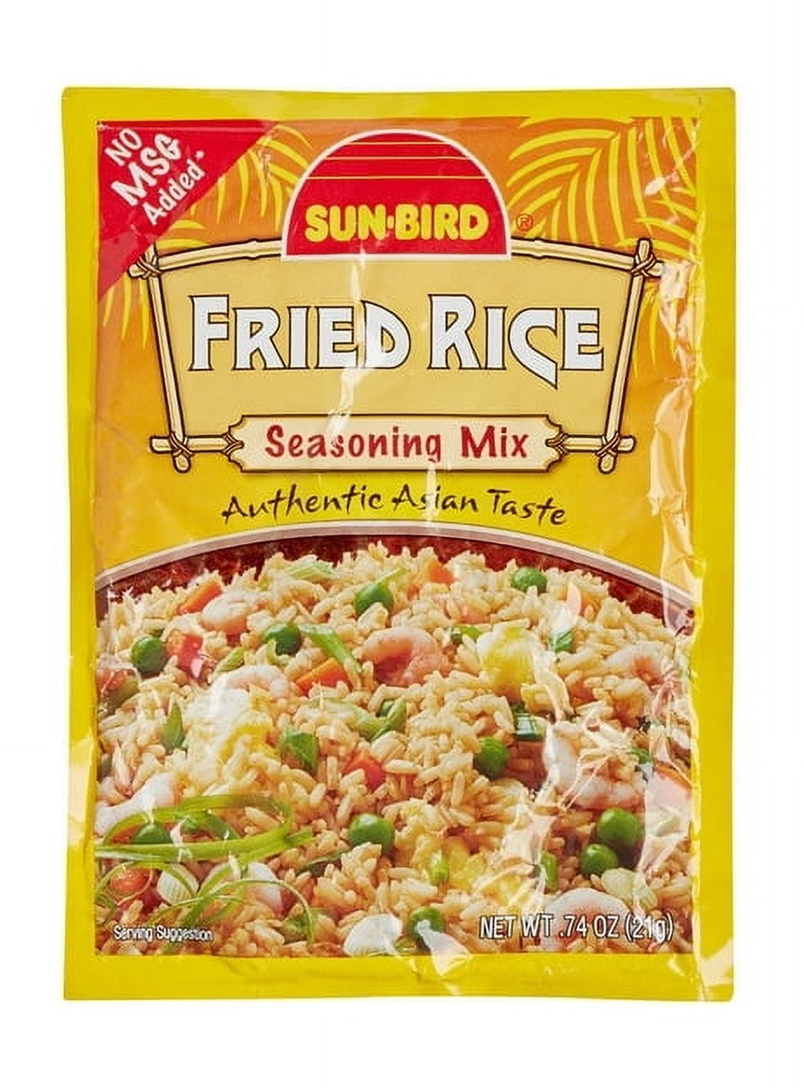 Pack of 2 Sun-Bird Fried Rice Seasoning Mix, .74oz - Walmart.com